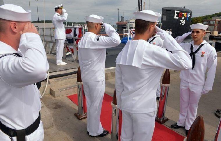 Top officer at sub base retires, Submarine Group Two disestablished ...