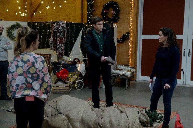 On set with the Hallmark film shooting in New London | The Day