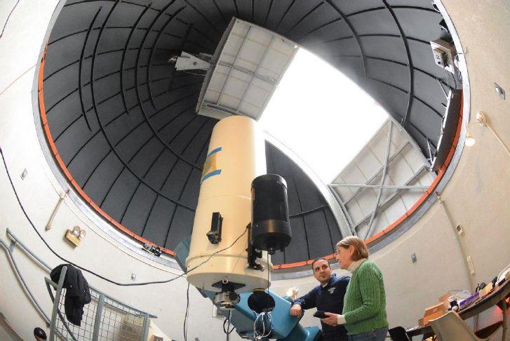 Re-opening the night sky to Conn College students and the community ...