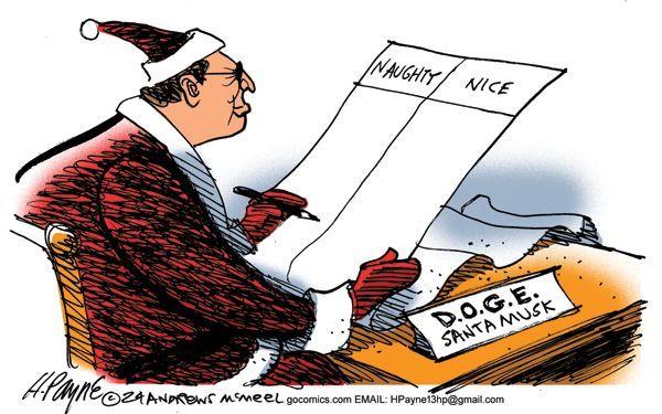 Editorial Cartoon - Dec. 24, 2024 | The Day