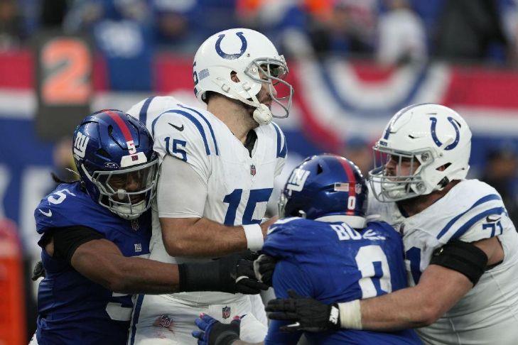 Giants topple Colts 45-33 to eliminate Indy from the playoff race | The Day