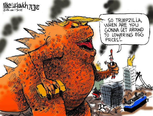 Editorial Cartoon - Feb. 1, 2025 | The Day