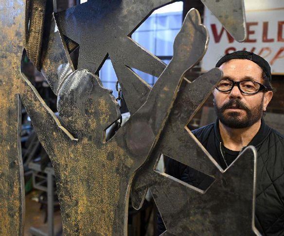 Stonington artist crafts Ellis Ruley tribute sculpture for downtown ...