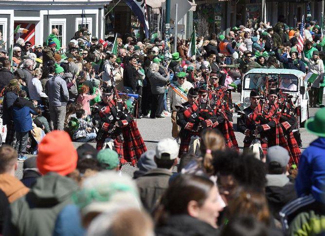 Dye the dog green: the Mystic Irish Parade returns | The Day
