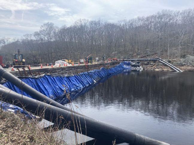 Aquarion undertaking dam work to Dean's Mill dam | The Day