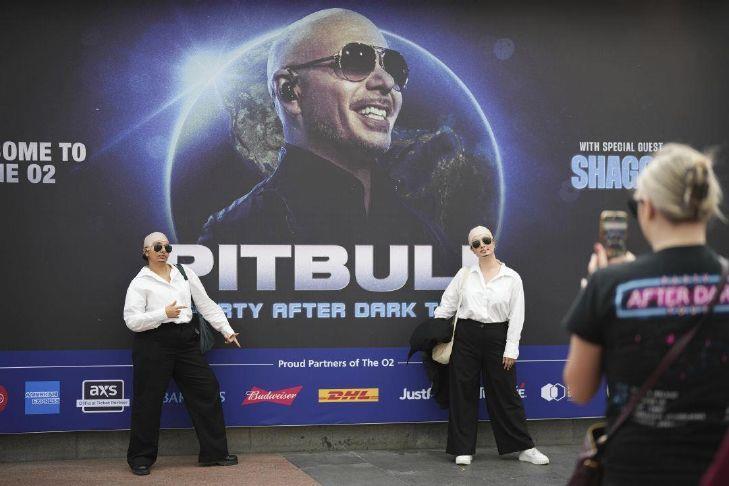 Pitbull is a fan of his fans. He says it's his job to make them feel ...