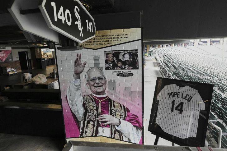 In White Sox stadium broadcast, Pope Leo XIV sends message of hope to ...