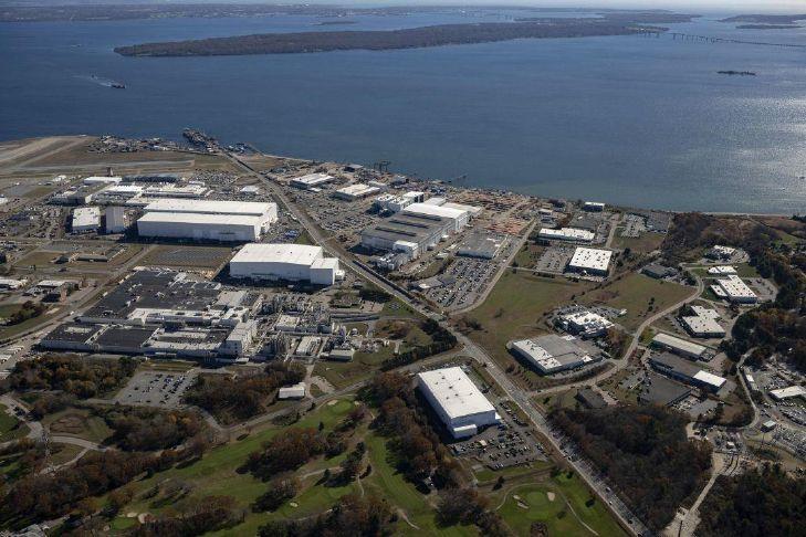 EB's Quonset Point facility is where the sub-building process starts ...