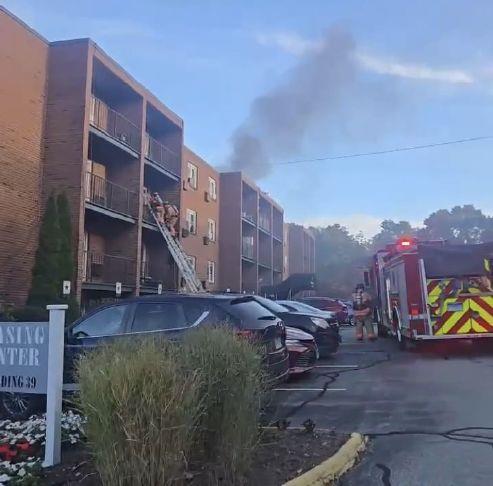 Fire damages Groton apartment building, displaces as many as 225 | The Day