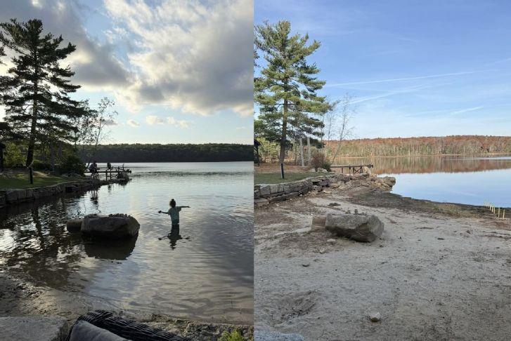 Old Killingly Pond is losing water fast | The Day