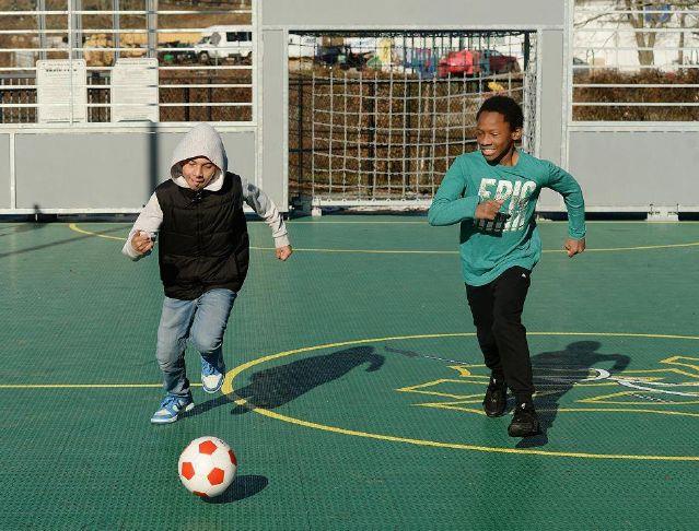 New London unveils new mini-pitch field at Fulton Park | The Day