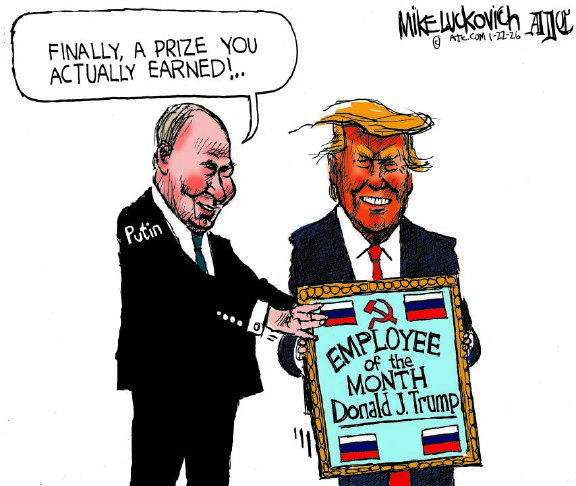 Editorial Cartoon - Jan. 24, 2026 | The Day